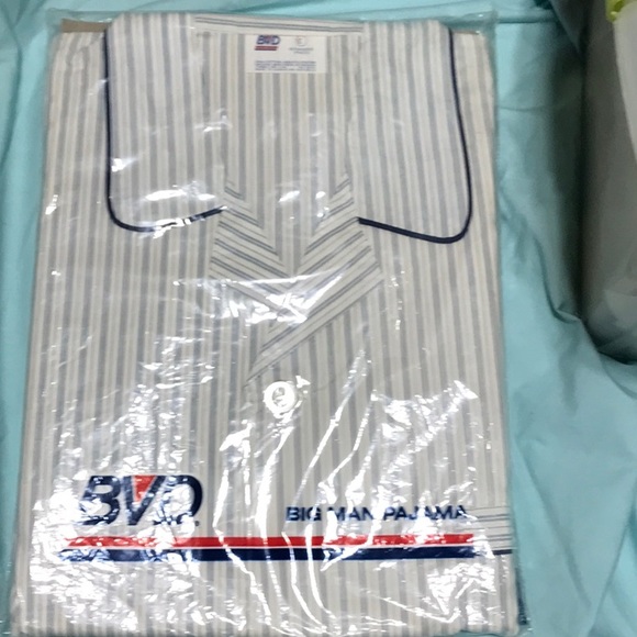 Bvd | Other | New Vintage Bvd Mens Pajamas Big And Tall Chest 485 Snap ...
